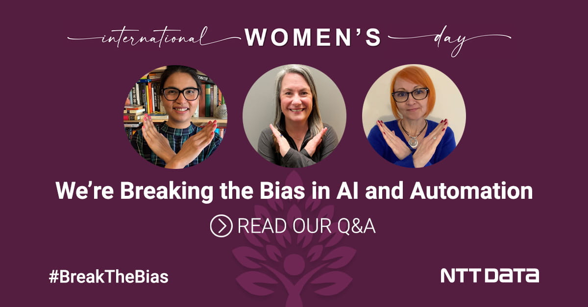 Breaking the Bias in AI | NTT DATA