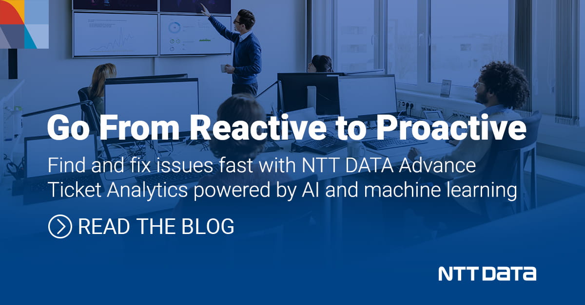How AI and Machine Learning Finds and Fixes Issues Faster | NTT DATA