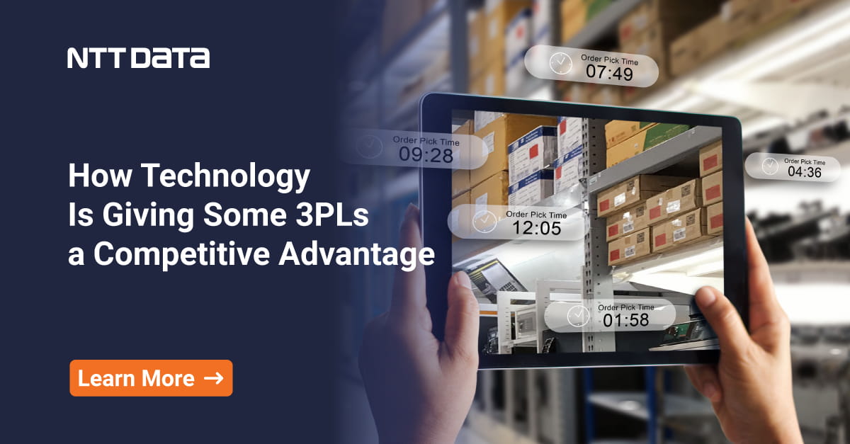 How Technology Can Be a Differentiator for 3PLS | NTT DATA