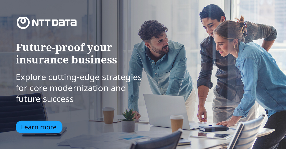 Transform your insurance business with core modernization | NTT DATA