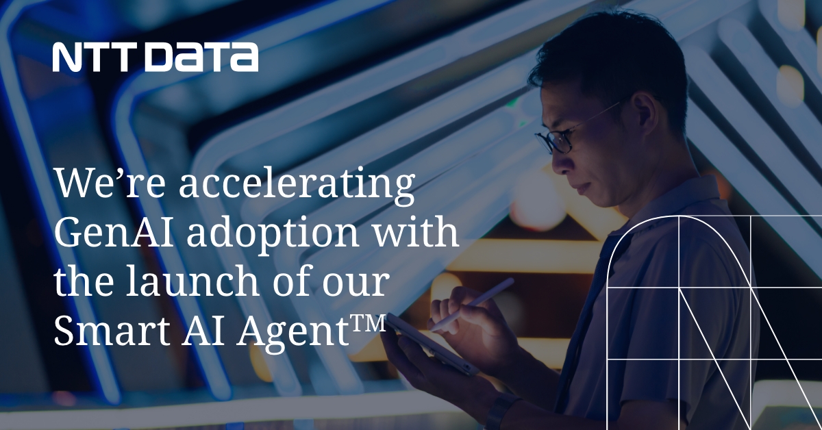 NTT DATA Launches Smart AI AgentTM to Accelerate Generative AI Adoption ... NTT DATA Launches Smart AI AgentTM to Accelerate Generative AI Adoption ...