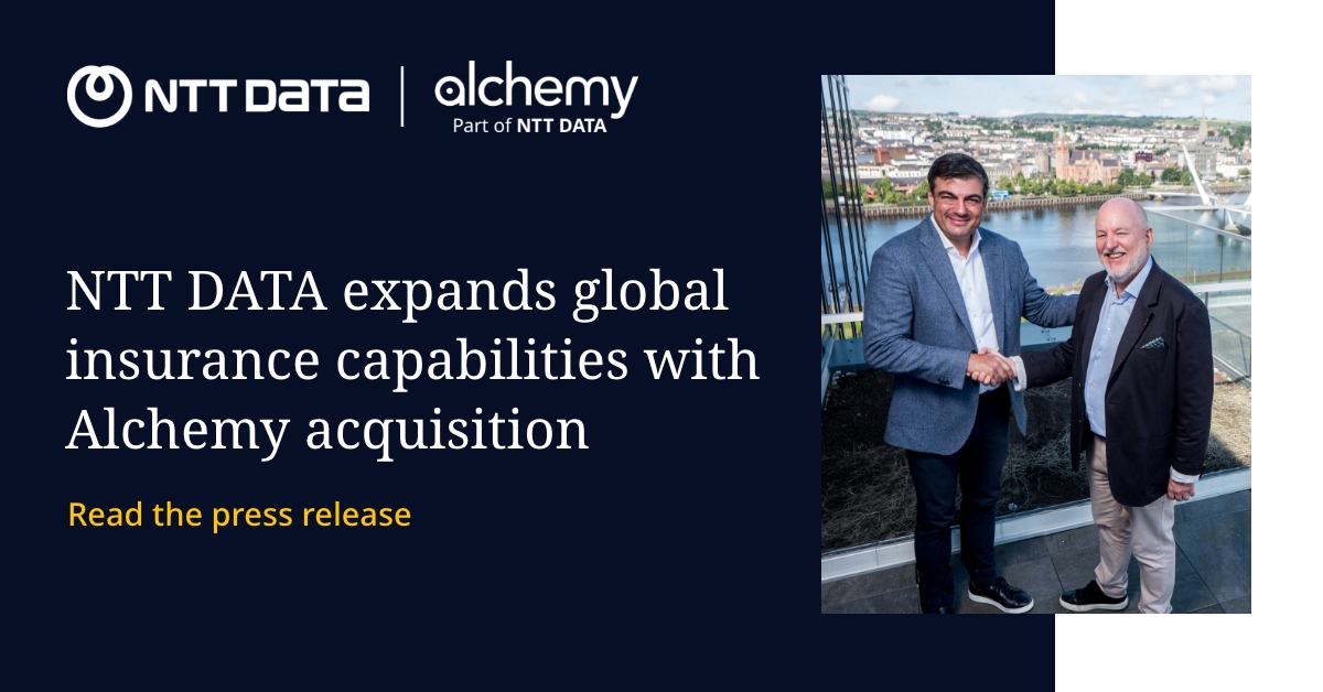 NTT DATA Strengthens Global Insurance Leadership with Acquisition of Alchemy Technology Services ...