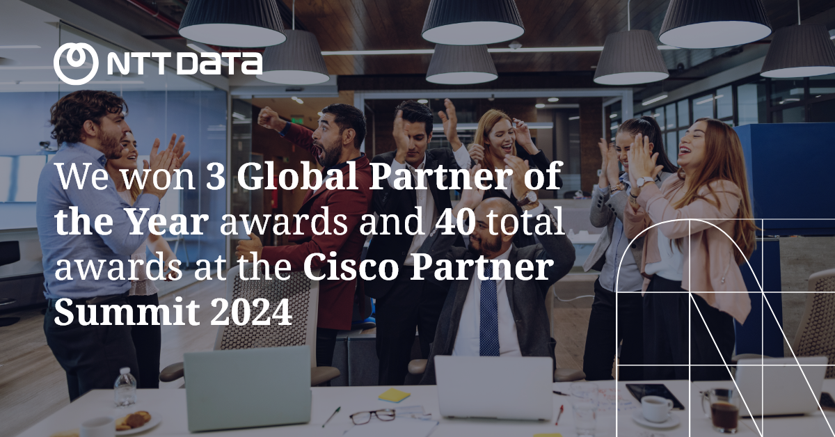 NTT DATA Wins Three Global Partner of the Year Awards and 40 Awards in Total at Cisco Partner ...
