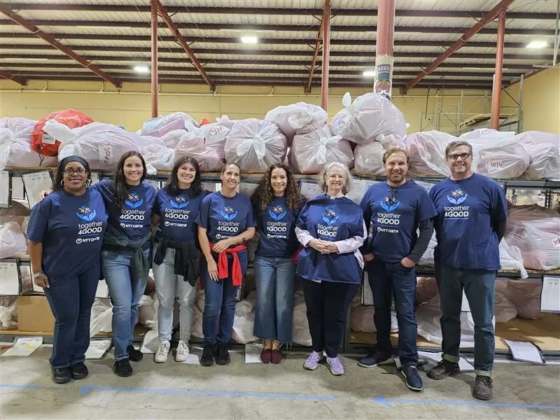 Global Giving supports communities | NTT DATA