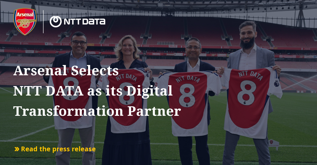 Arsenal and NTT DATA Announce Multi-Year Digital Transformation Partnership | NTT DATA