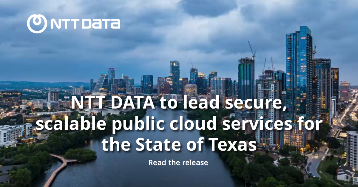 NTT DATA Selected to Empower Public Cloud Services for the State of ...